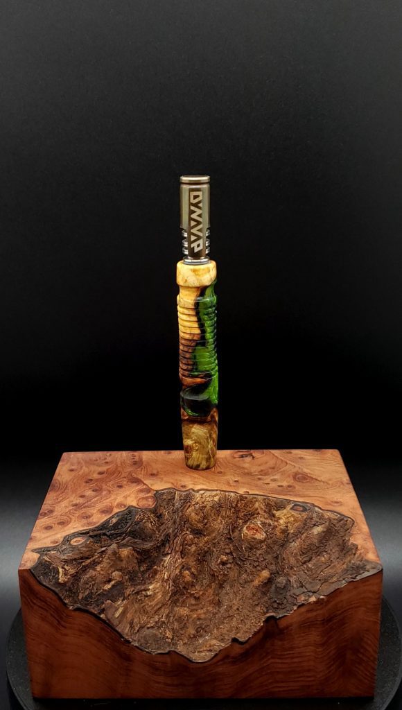 Twisted Stems Series-Buckeye Burl Hybrid-XL Dynavap Stem - Dovetail ...