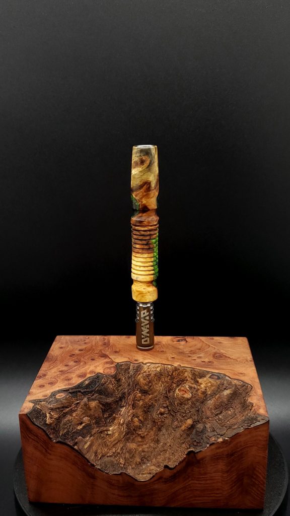 Twisted Stems Series-Buckeye Burl Hybrid-XL Dynavap Stem - Dovetail ...