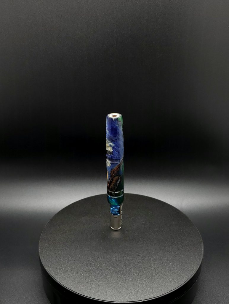 Cosmic Series-Buckeye Burl Hybrid-XL Dynavap Stem – Dovetail Woodwork