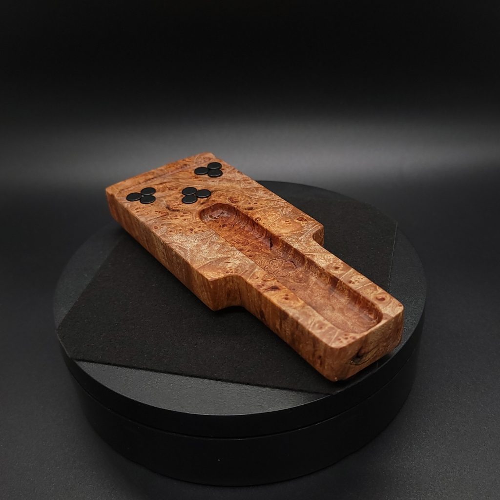 Dynavap VapCap Stem Display-Highly Figured Madrone Burl Wood - Dovetail ...