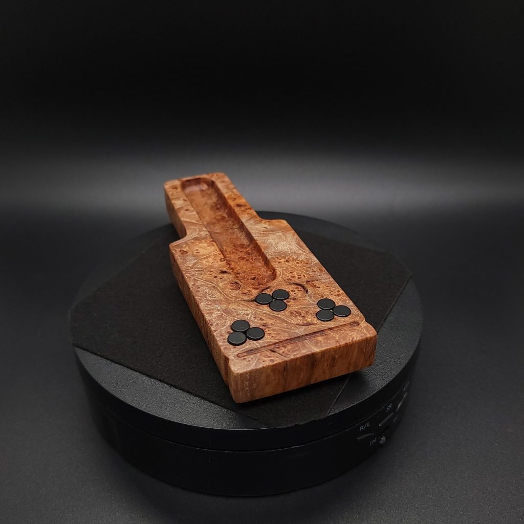 Dynavap VapCap Stem Display-Highly Figured Madrone Burl Wood – Dovetail ...